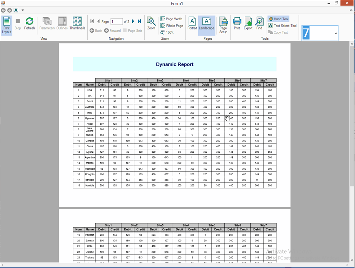 [FlexReport for WinForms] データセットの列数に応じて、動的にレポートの列を追加する方法 – MESCIUS ナレッジベース