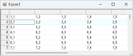 [FlexGrid for WinForms] 行選択モードで、選択行の背景色を設定するいくつかの方法 – MESCIUS ナレッジベース